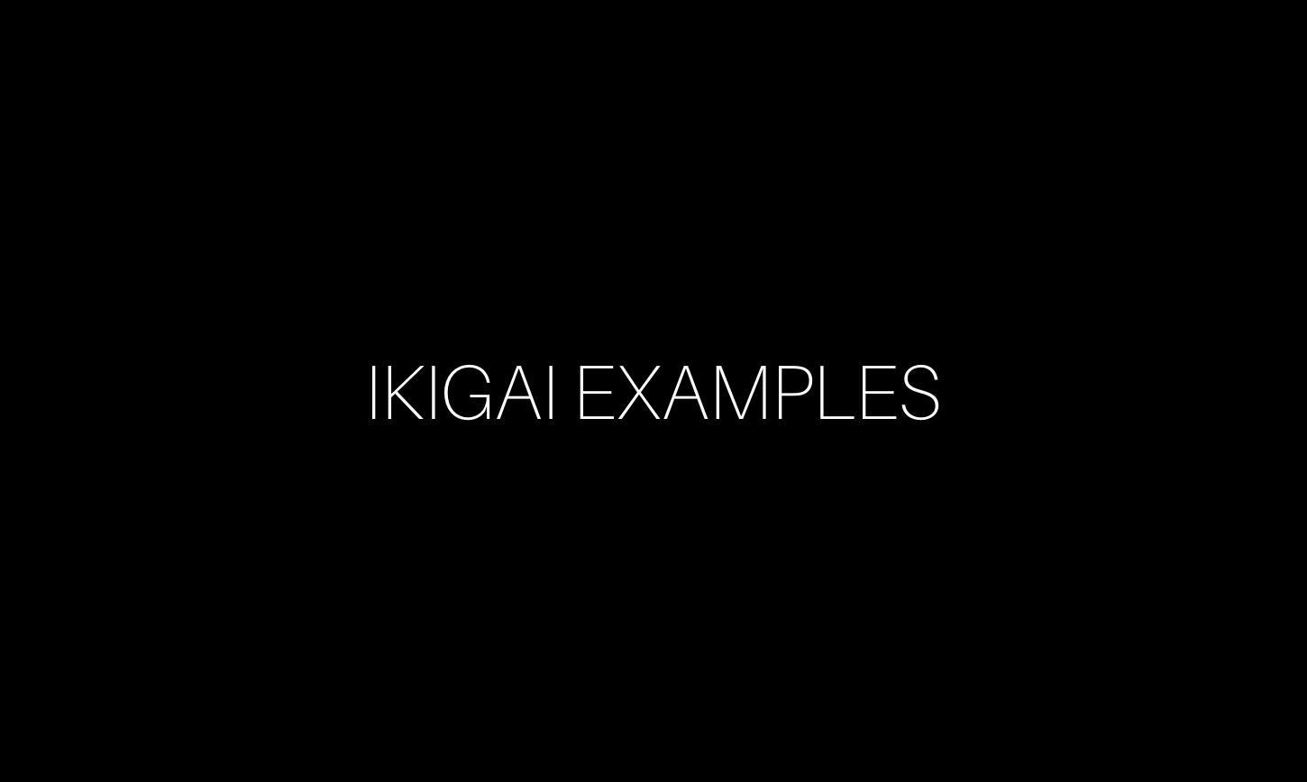 Ikigai Examples - Okinawans living their ikigai!